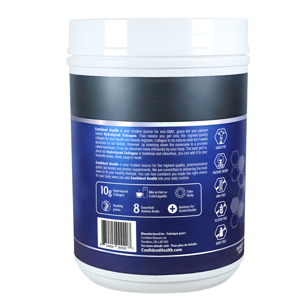 Hydrolyzed Collagen (500g) – Confident Health