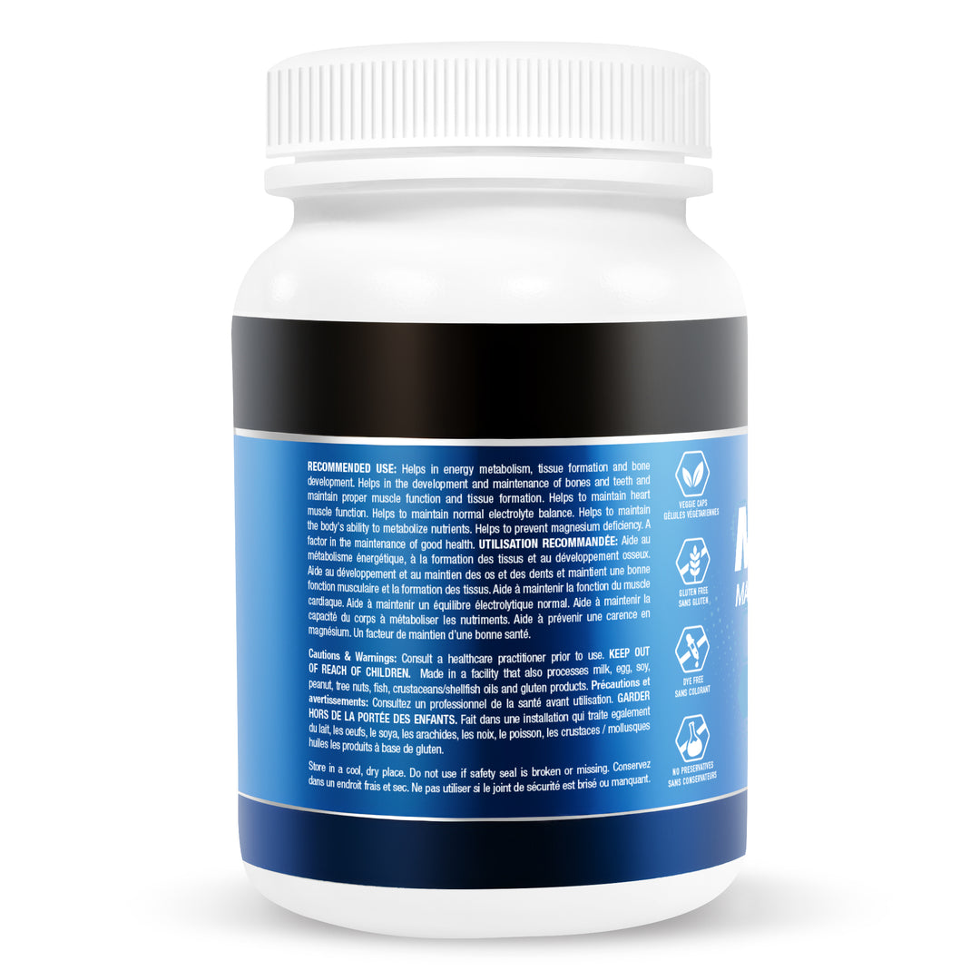 Magnesium Bisglycinate 200 (120, 240 ct) – Confident Health