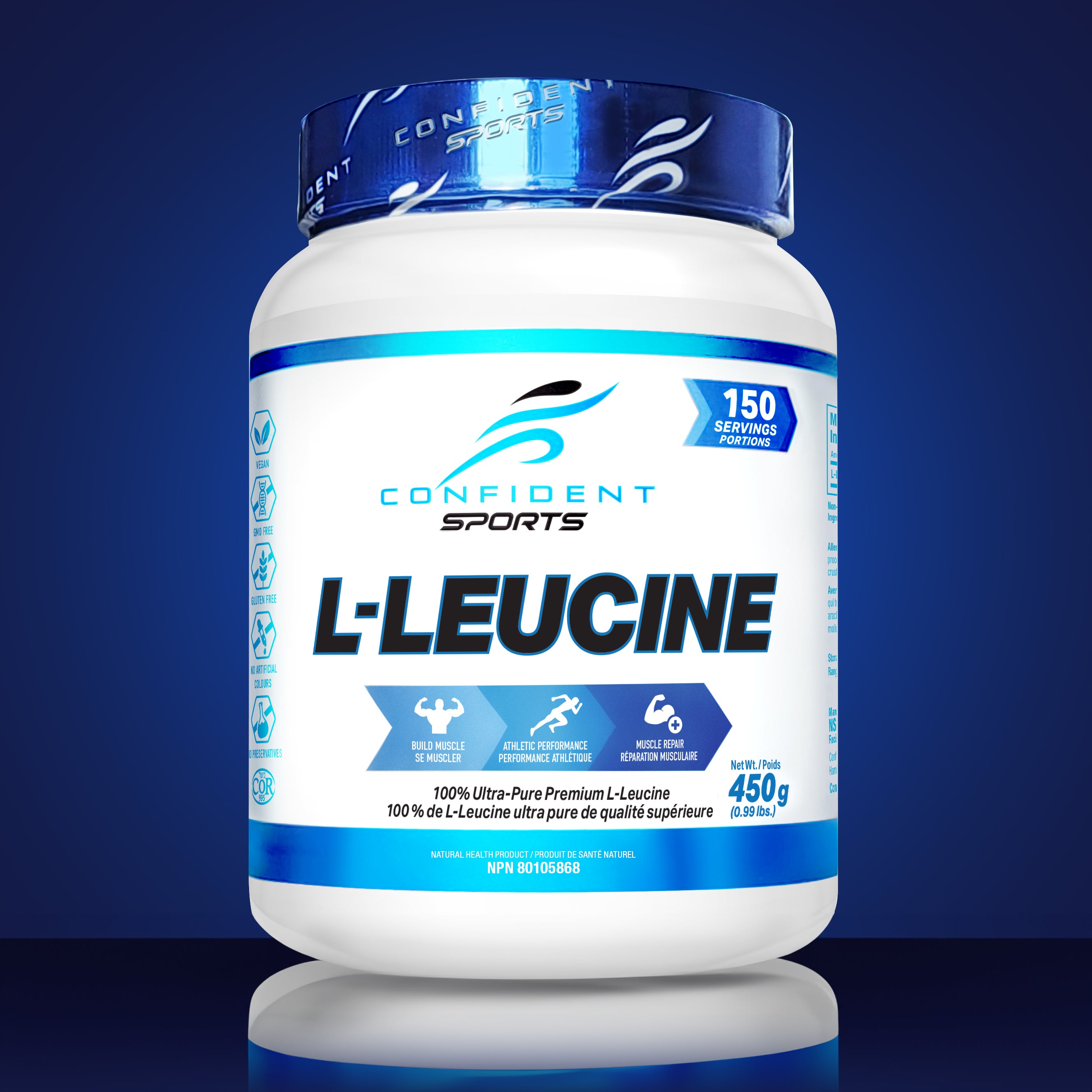 Confident Sports | L-Leucine Proven Musclebuilding Amino Acid ...