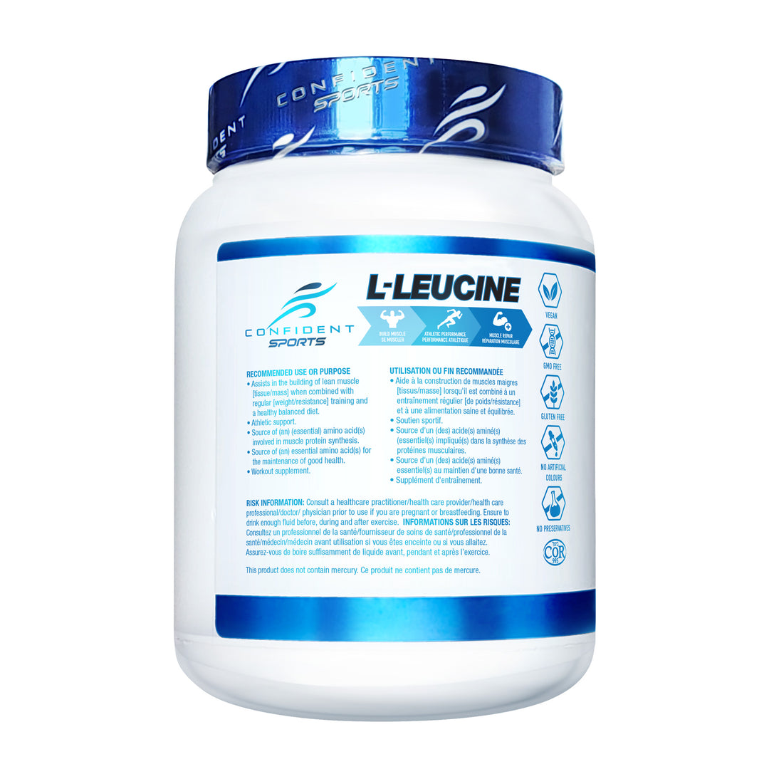 Confident Sports | L-Leucine Proven Musclebuilding Amino Acid ...