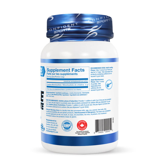 Creatine Monohydrate (125g, 450g, 480g, 1100g) – Confident Health