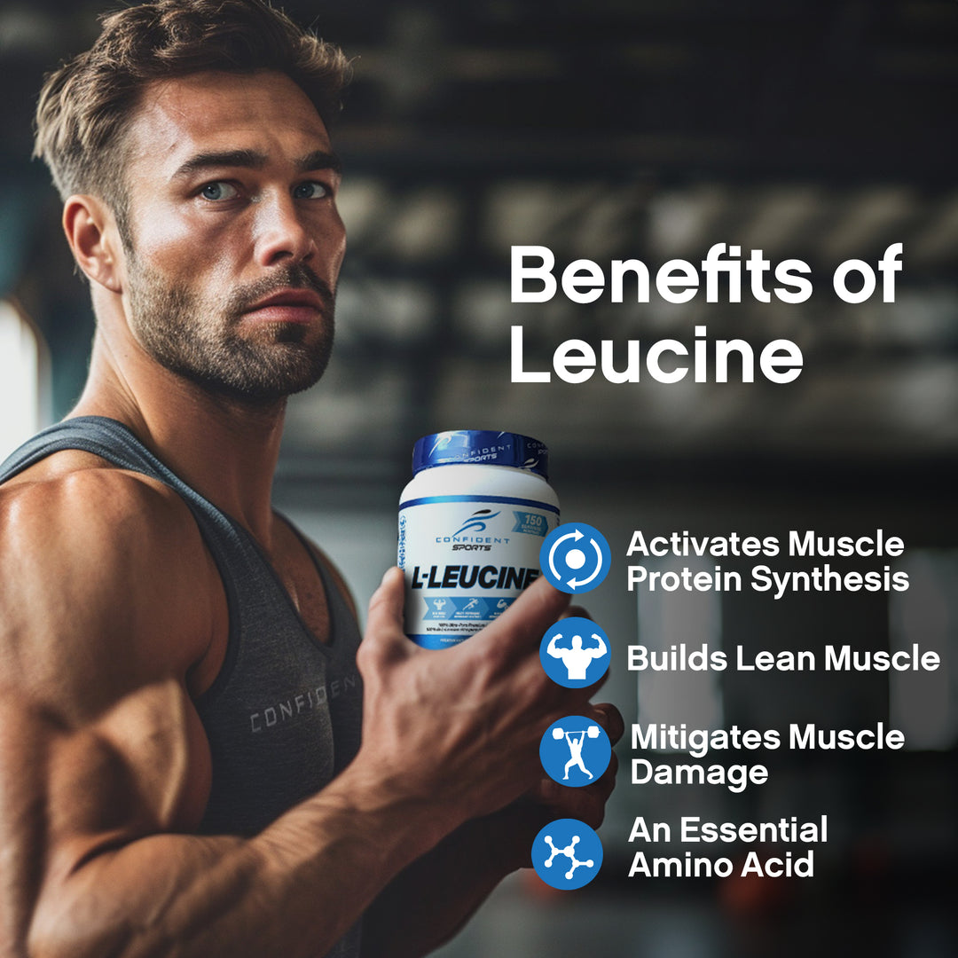 Confident Sports | L-Leucine Proven Musclebuilding Amino Acid ...