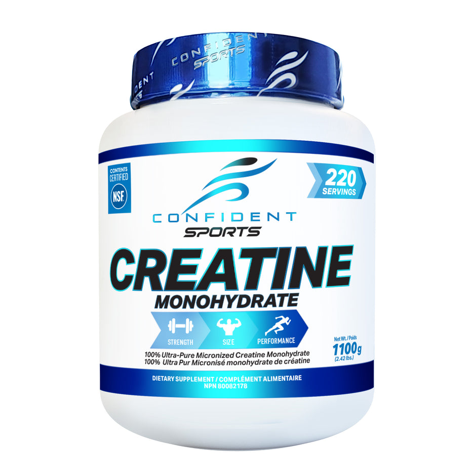 Creatine Monohydrate (125g, 450g, 1100g) – Confident Health